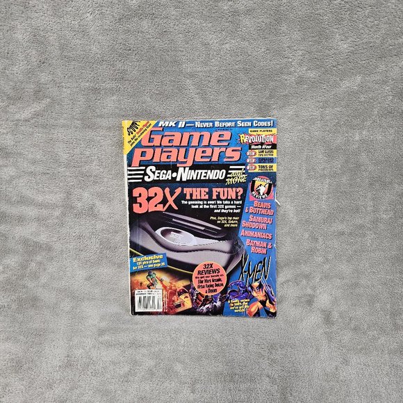 game players | Games | Vintage Game Players Magazine Sega Nintendo ...